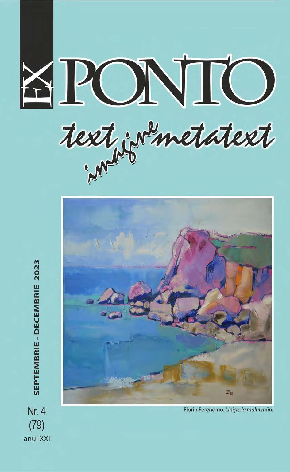 revista EX PONTO – cultură dobrogeană